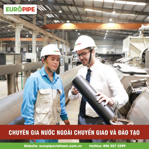 EUROPIPE hướng tới chất lượng hàng đầu từ khi mới bắt đầu - EUROPIPE