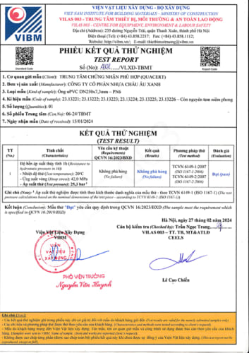 Certificate - Certification - EUROPIPE